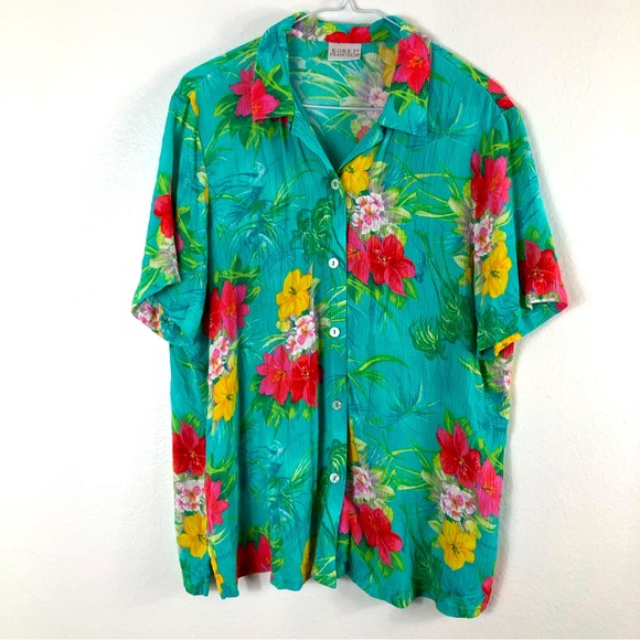 Koret | Shorts | Vintage Koret Francisca Floral Tropical Casual Short ...